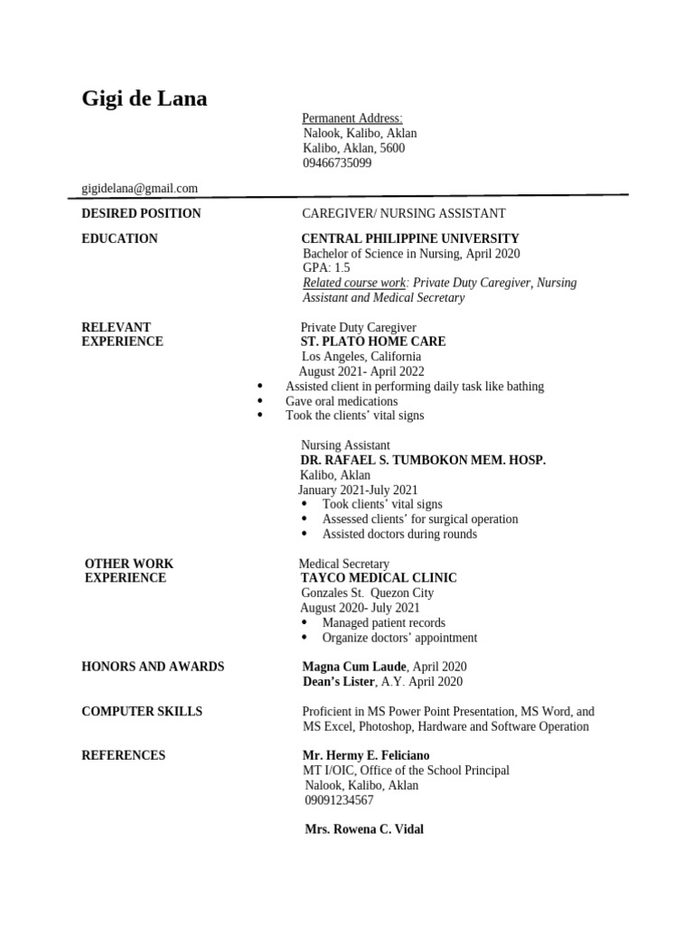 Students-sample-resume | PDF