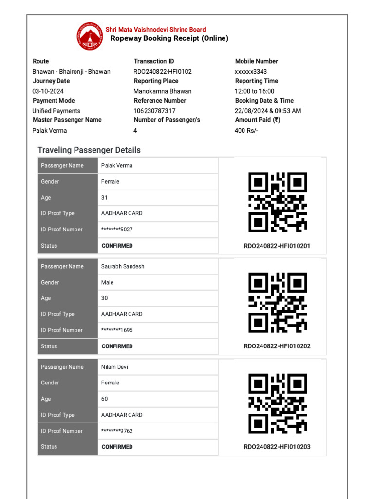 Ropeway | PDF | Payments