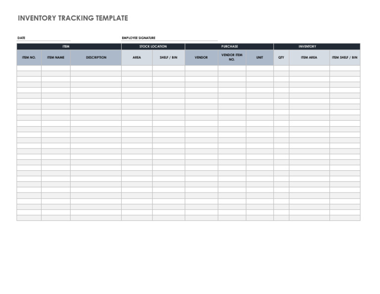 Inventory Tracker | PDF