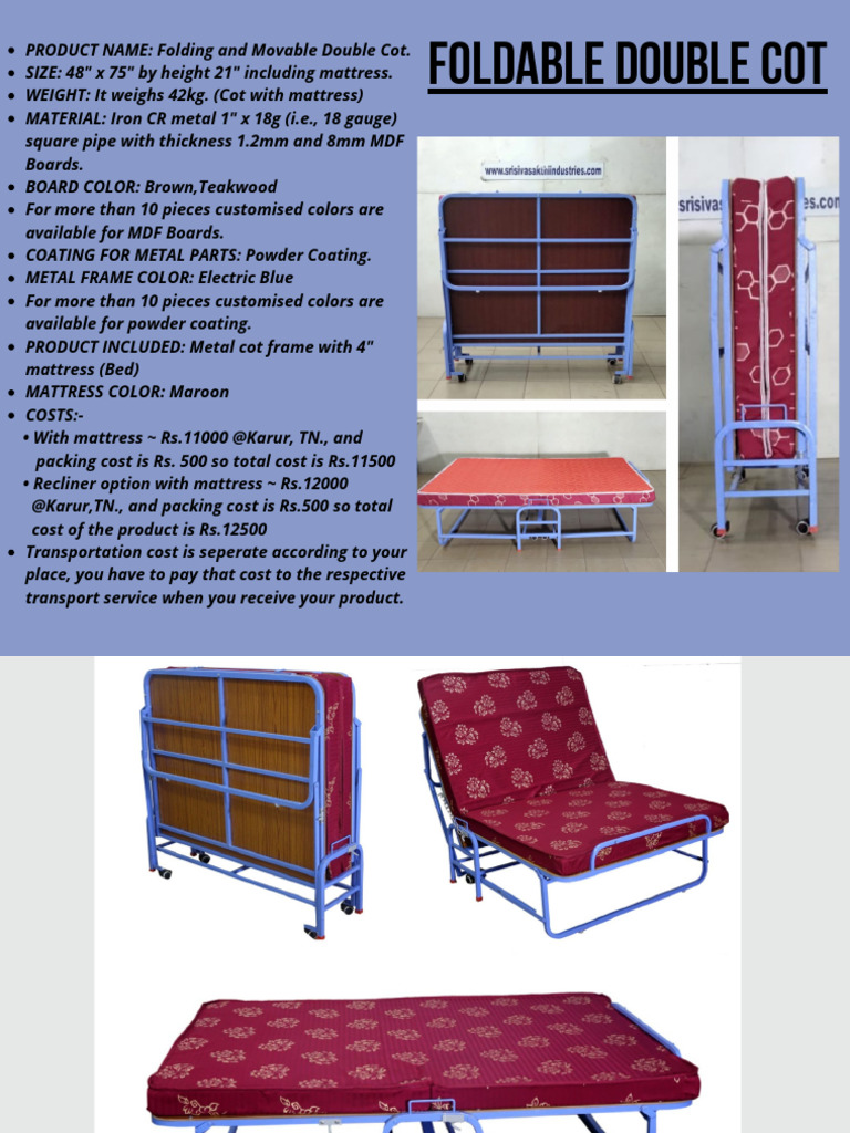 Double Cot | PDF