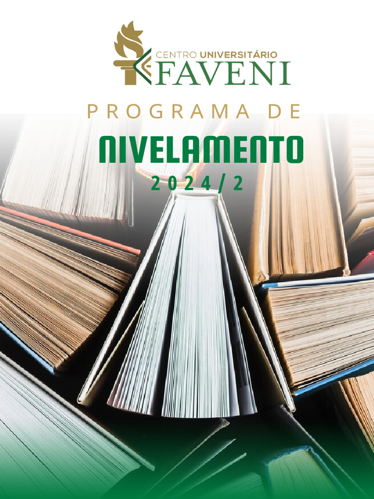 Programa de Nivelamento 20242 (Unifaveni) | PDF | Ensino Superior