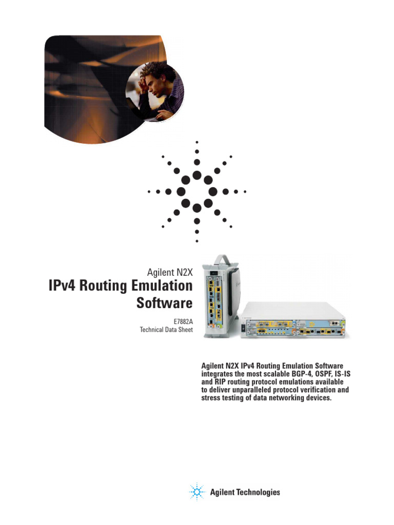Ipv4 Routing Emulation Software: Agilent N2X | PDF | Virtual Private ...