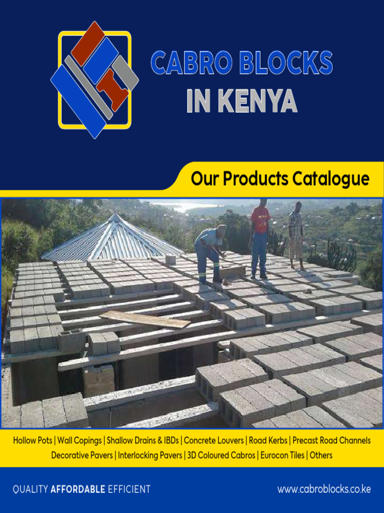 Cabro Blocks and Paving Solutions Kenya | PDF | Structural Engineering ...
