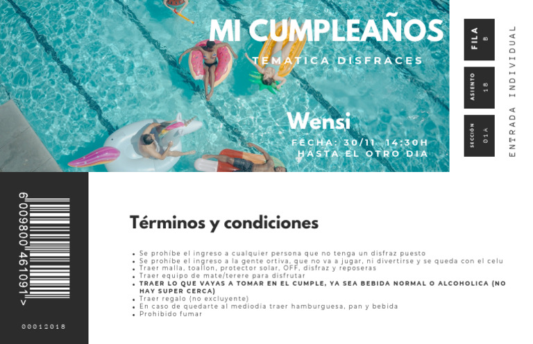 Mi Cumpleaños | PDF