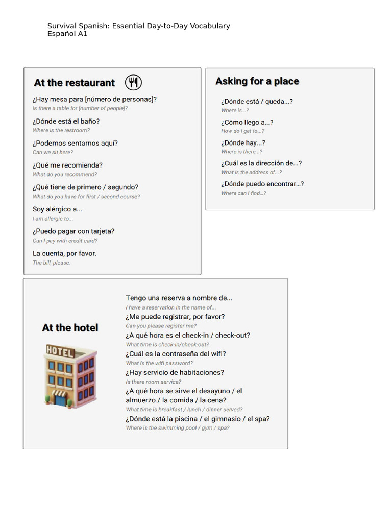 survival SPANISH | PDF