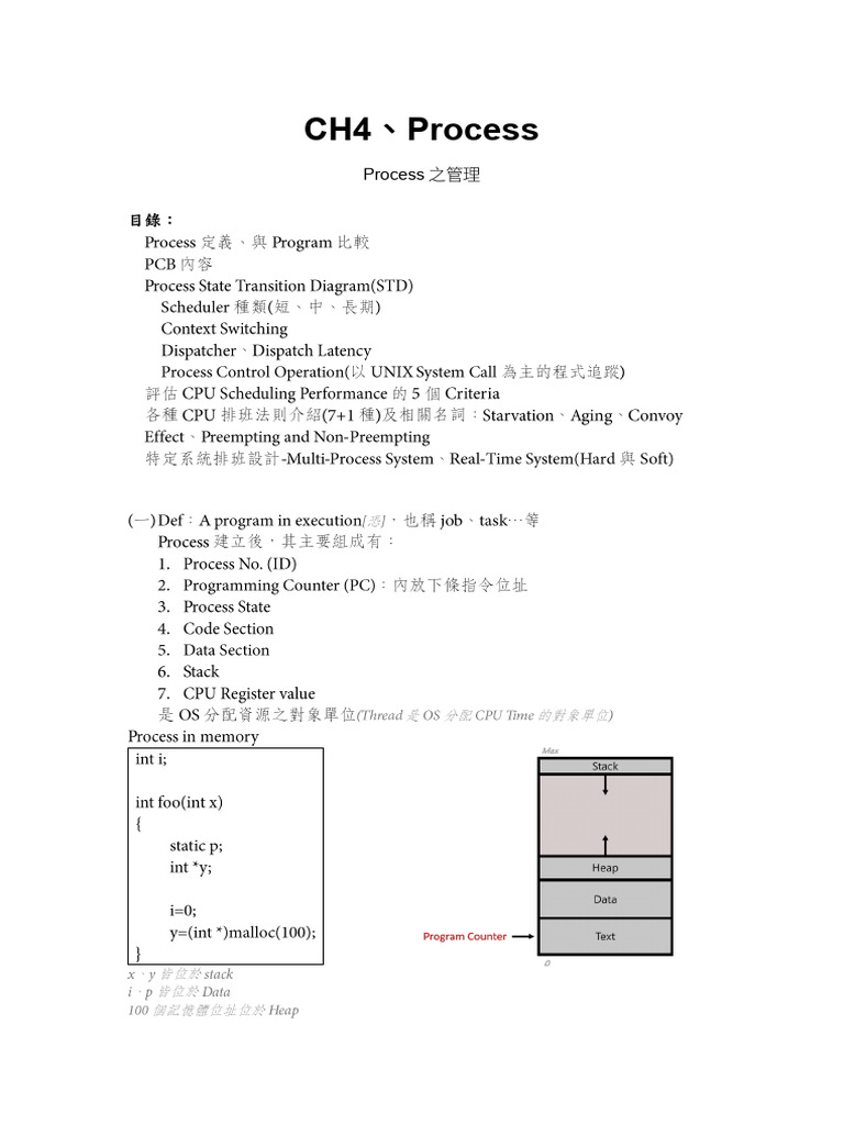 CH4、Processs | PDF