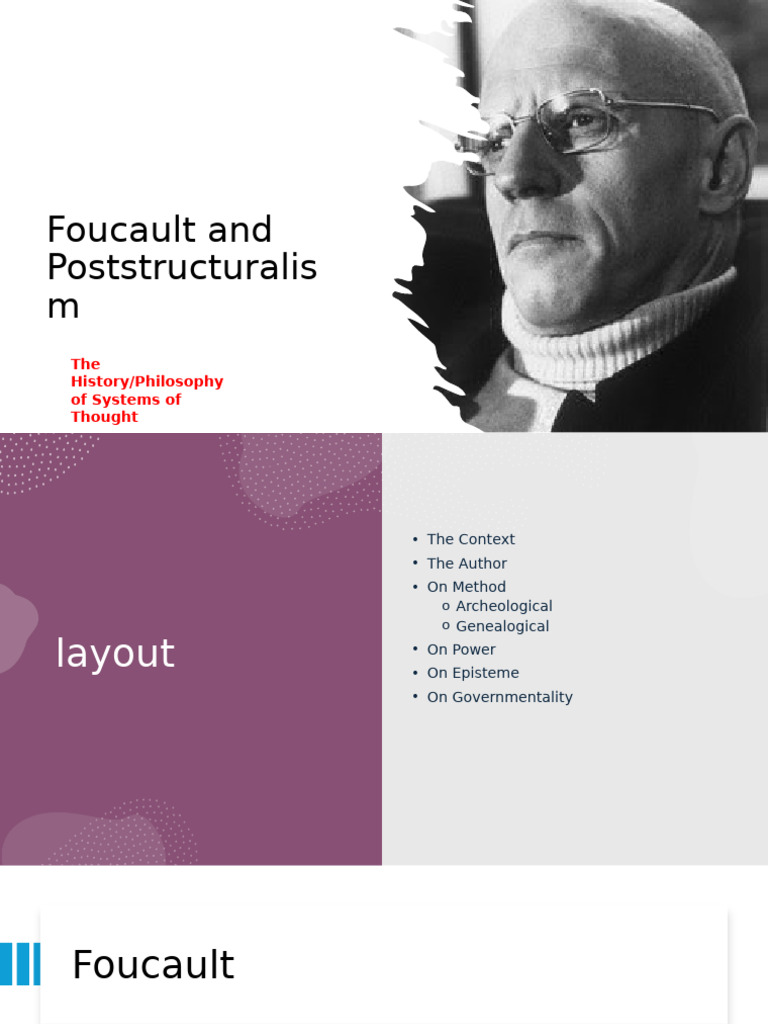 Foucault's Poststructuralism Explained | PDF | Discourse | Michel Foucault