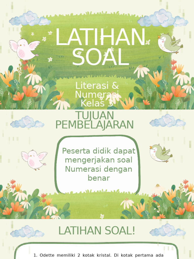 Review Litnum - Numerasi - Bilangan Cacah, Operasi Hitung & Pecahan - 2 ...