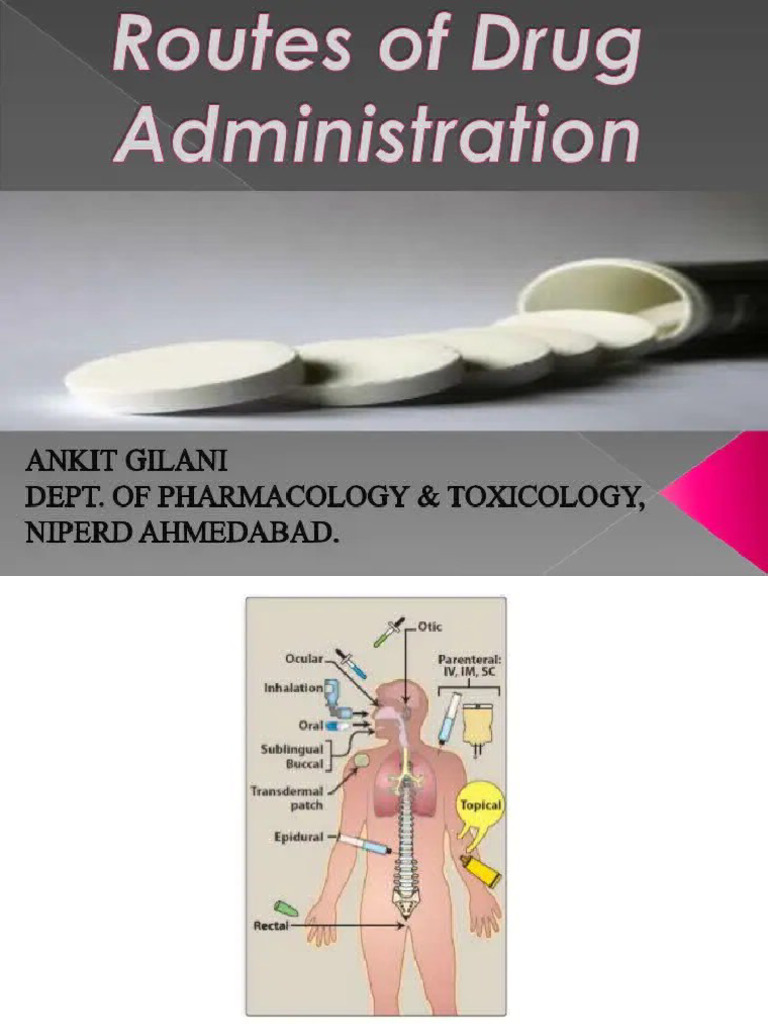 Routes of Drug Administration Explained | PDF