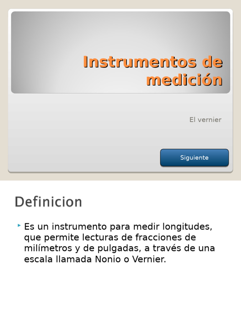 Instrumentos de Medición | PDF