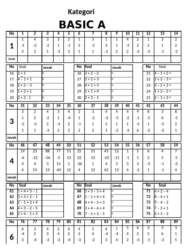 Soal Basic-3 | PDF