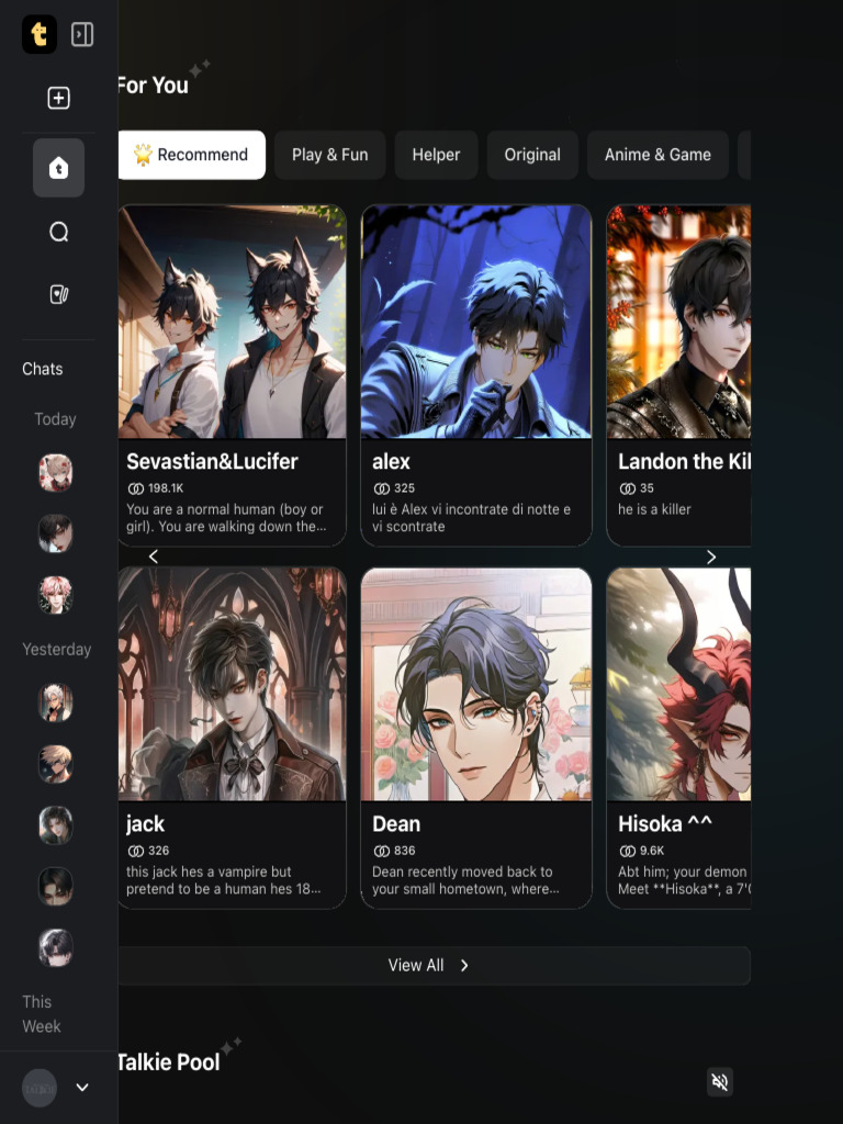 Talkie Free AI Character Chat | PDF