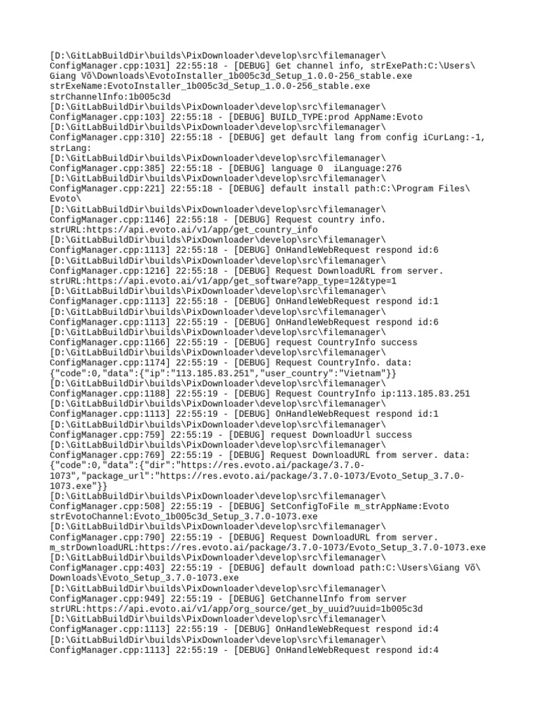 log | PDF | Software | Computing