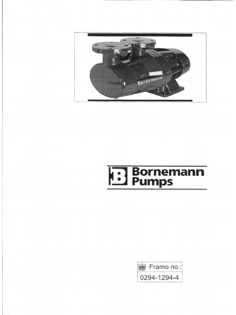 Rot Stripping Pump Complete Manual Pages | PDF
