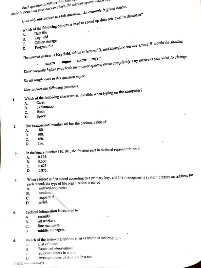 WASSCE 2024 Elective ICT Past Questions | PDF