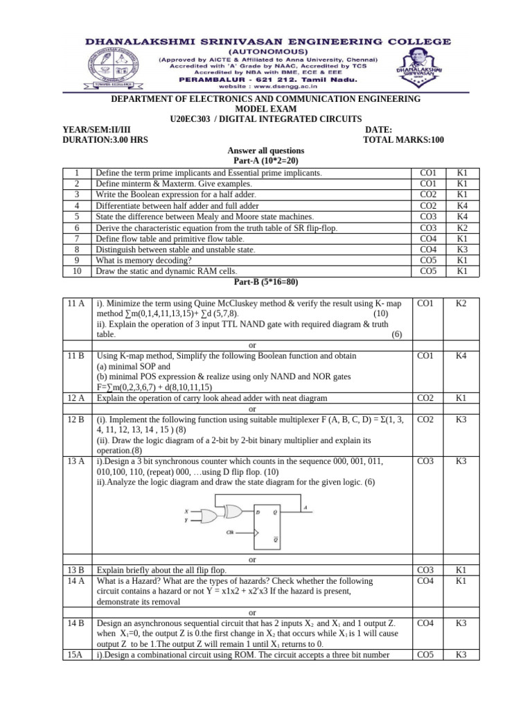 DIC MODEL | PDF | Computing | Electrical Engineering