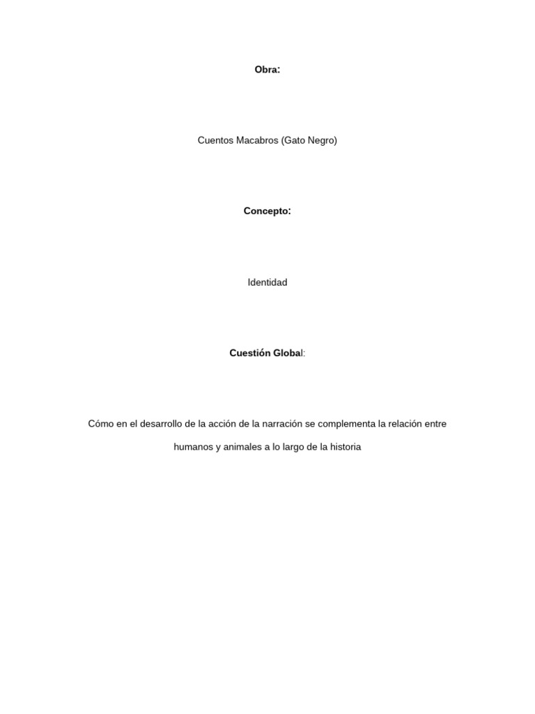 Interna de Lengua Literatura | PDF | Edgar Allan Poe | Gatos