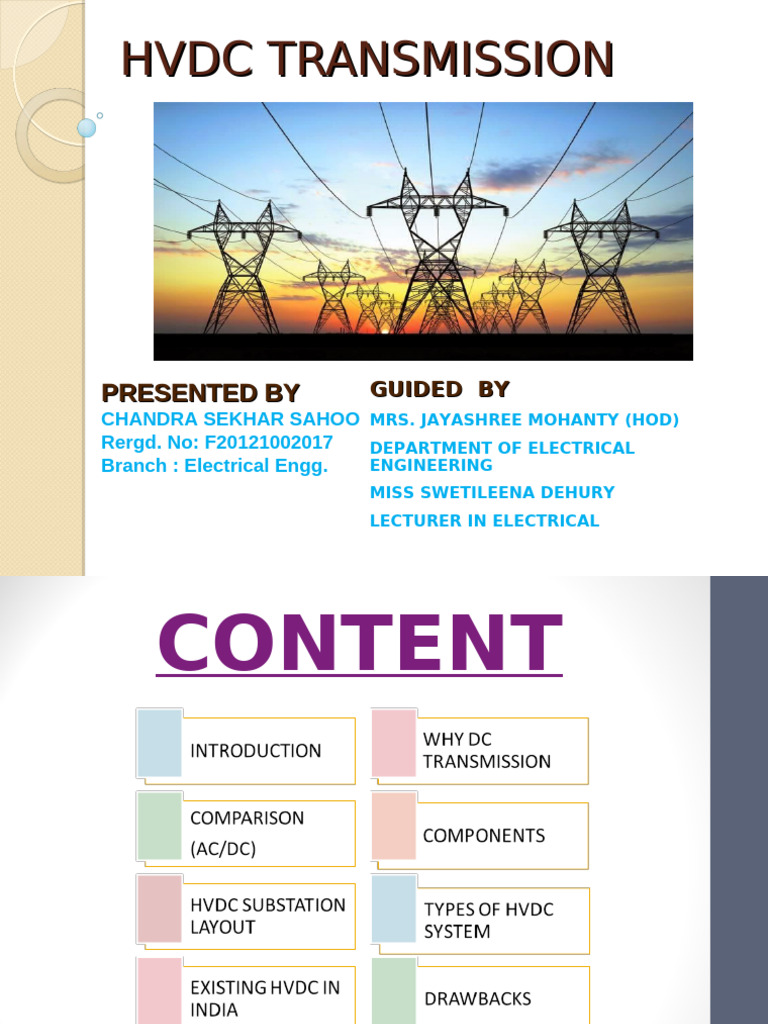 HVDC 1 | PDF