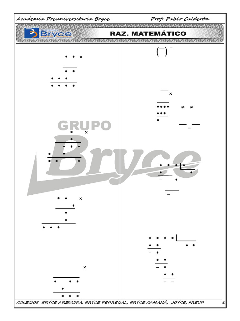 Criptoaritmetica 1 - 2024newpdf1 | PDF | Aritmética
