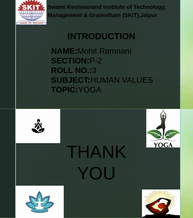 Human Values (Yoga) | PDF