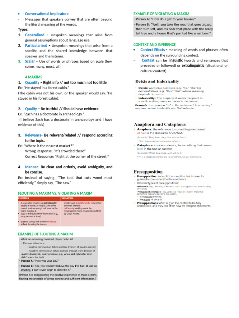 Pragma Handouts Midterm | PDF