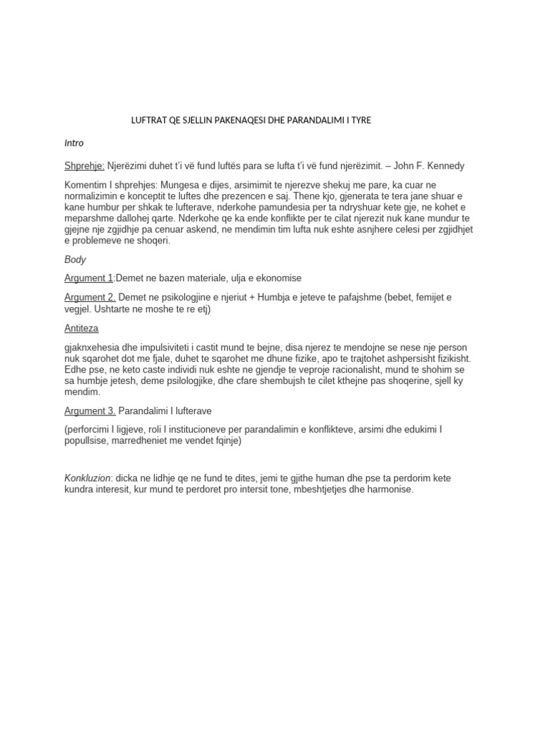 Luftrat Qe Sjellin Pakenaqesi Dhe Parandalimi i Tyre | PDF