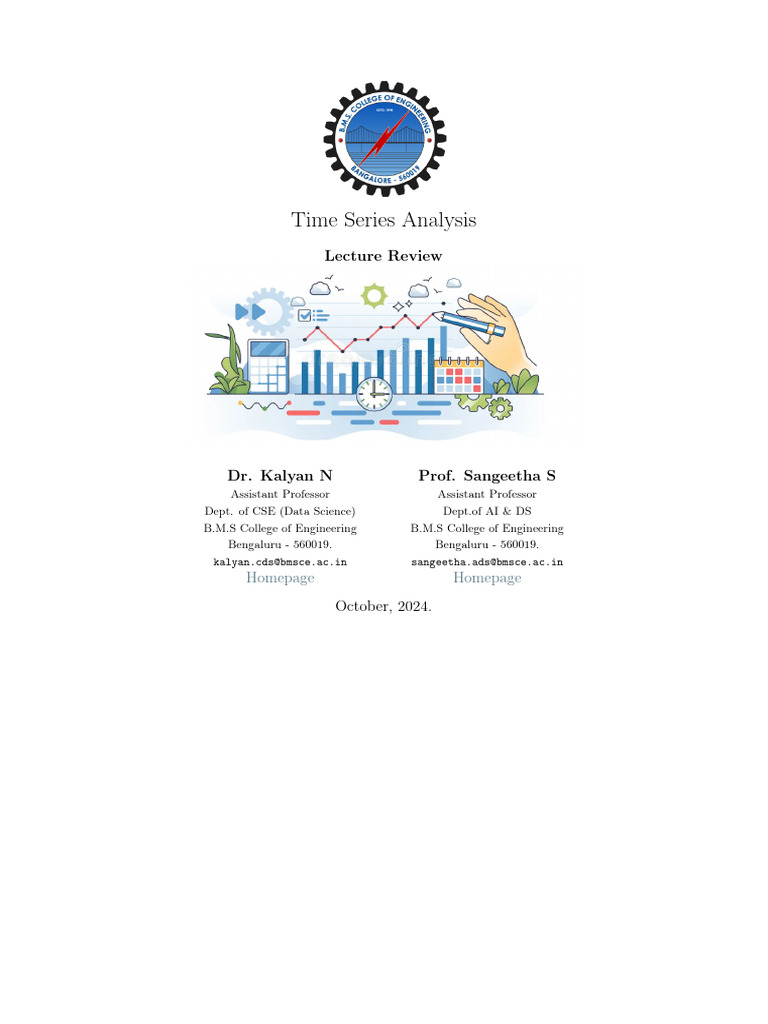 Time Series Analysis | PDF | Time Series | Seasonality