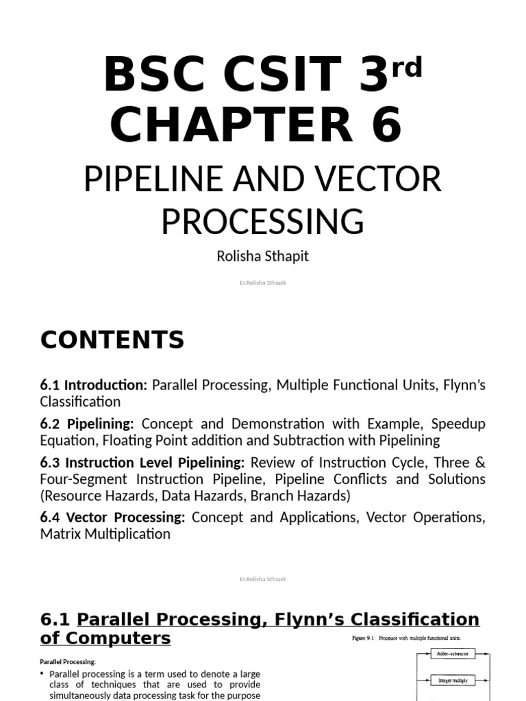 CHAPTER 3 | PDF | Central Processing Unit | Parallel Computing