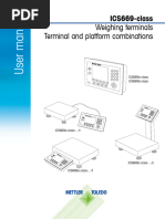 Mettler Ics429 User Manual | PDF | Rechargeable Battery | Battery Charger