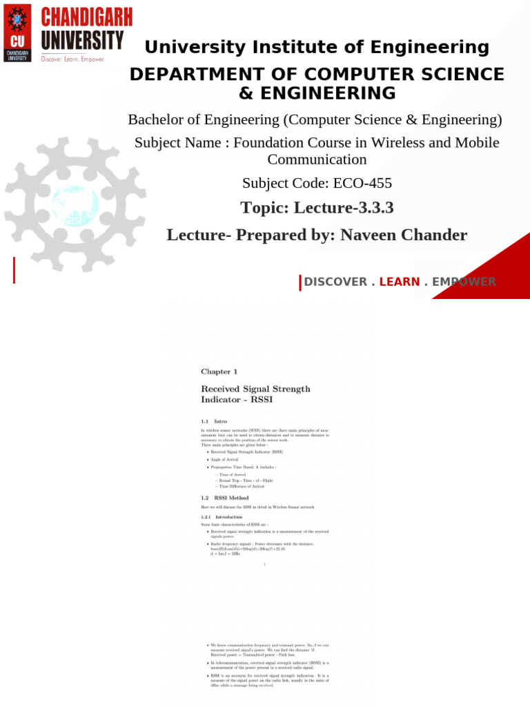 Bluetooth Power Levels and RSSI | PDF