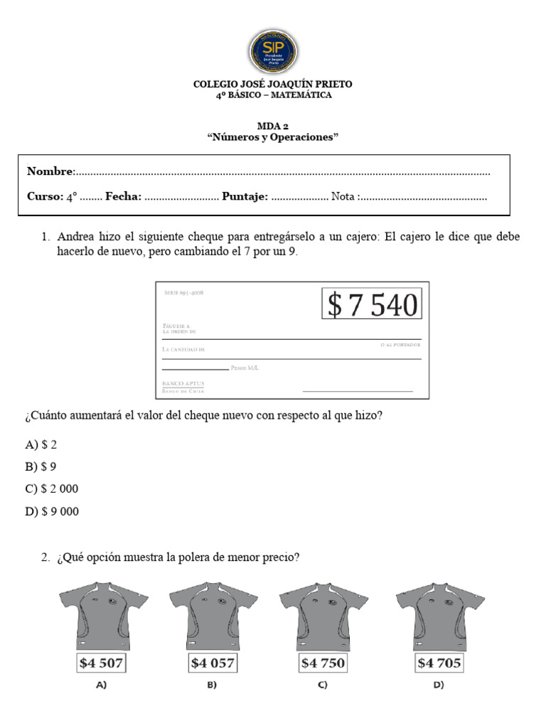 N-Meros y Operaciones | PDF