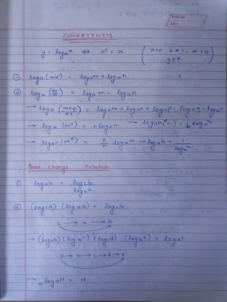 Logarithm | PDF