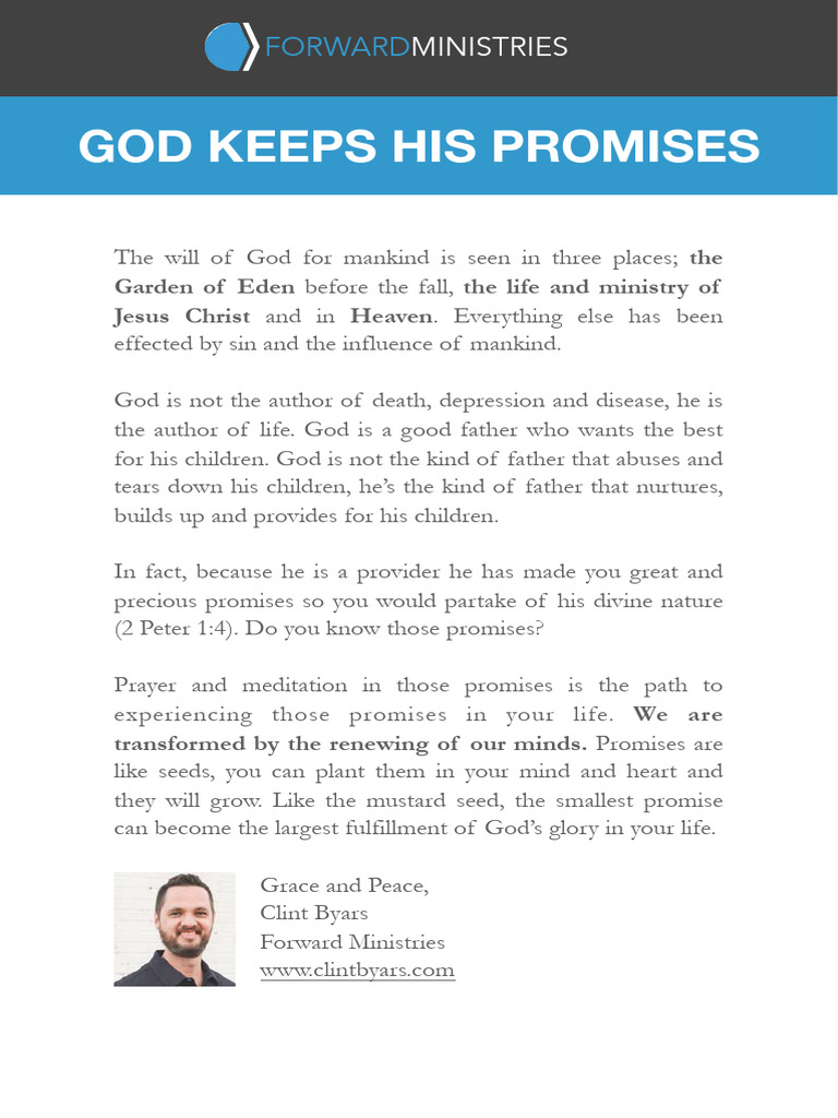 God Says Yes To ALL of His Promises | PDF | Salvation | Jesus