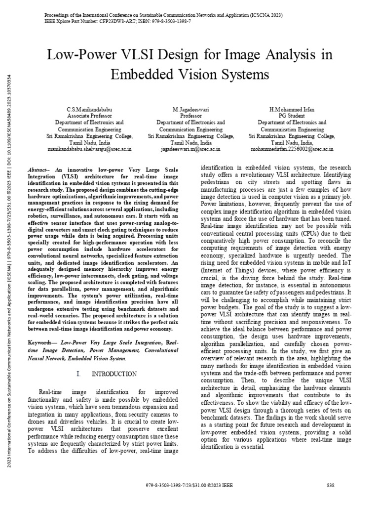 Low-Power_VLSI_Design_for_Image_Analysis_in_Embedded_Vision_Systems | PDF | Computer Vision ...