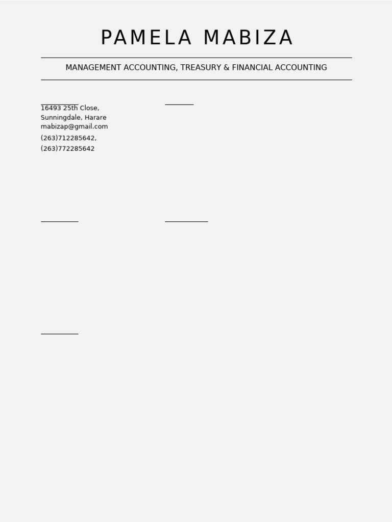 Social Media Marketing Resume | PDF