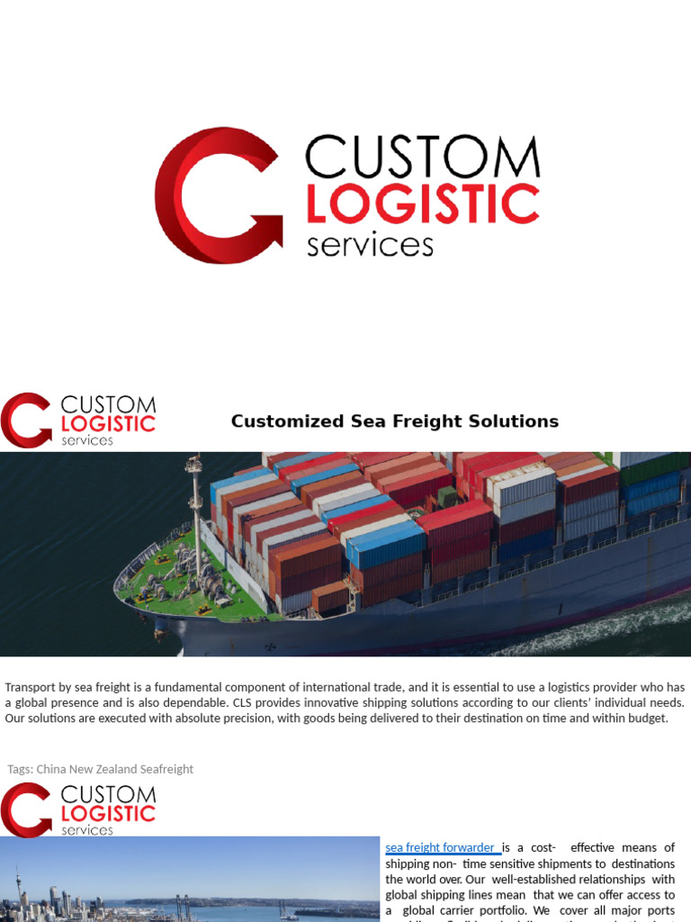 Custom Freight Solutions.9549701 | PDF