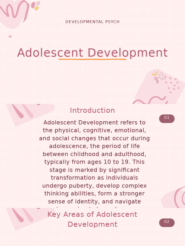 Adolescent Development Pdf Adolescence Puberty