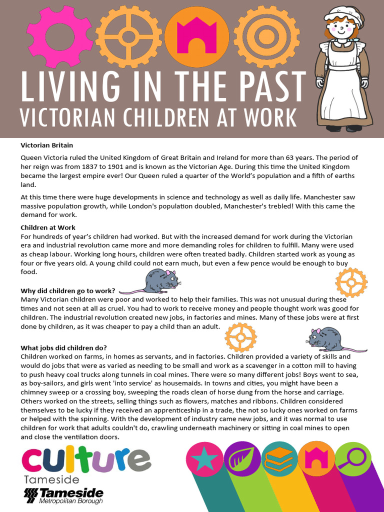 Living in The Past Victorian Children at Work | PDF | Victorian Era | Farms