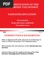 EFRIS Registration and Benefits Guide | PDF | Taxes | Invoice