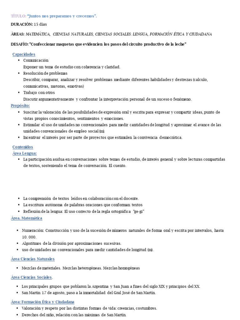 SECUENCIA nro 5 | PDF