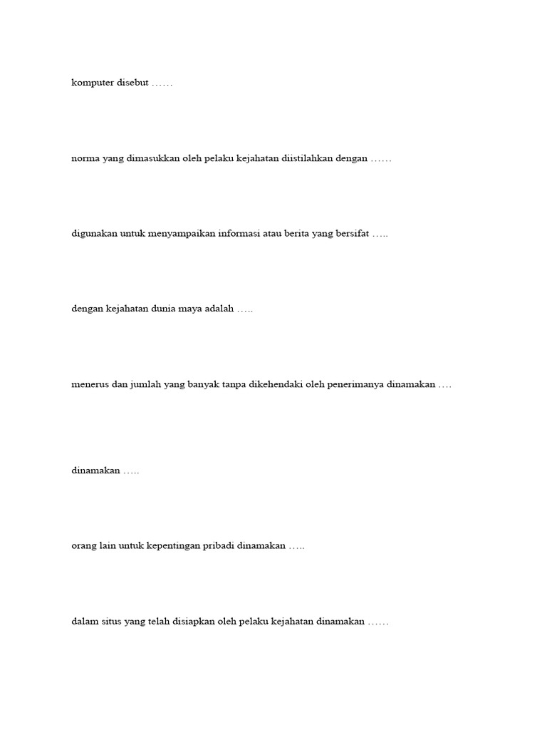 Tik 8 - 29 Mei 2024 | PDF