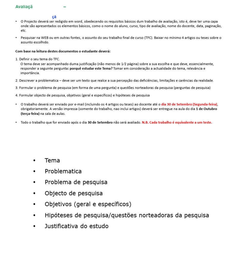 Projecto-1 (2024) | PDF