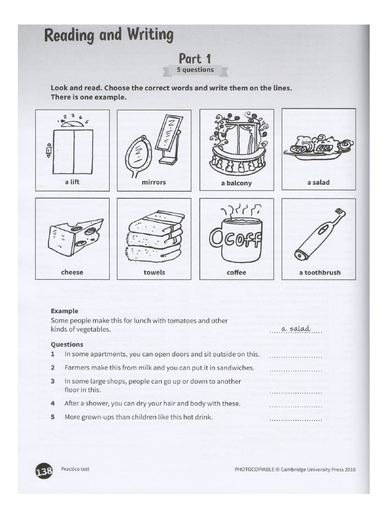 Reading - 26 Writing Test 4 | PDF