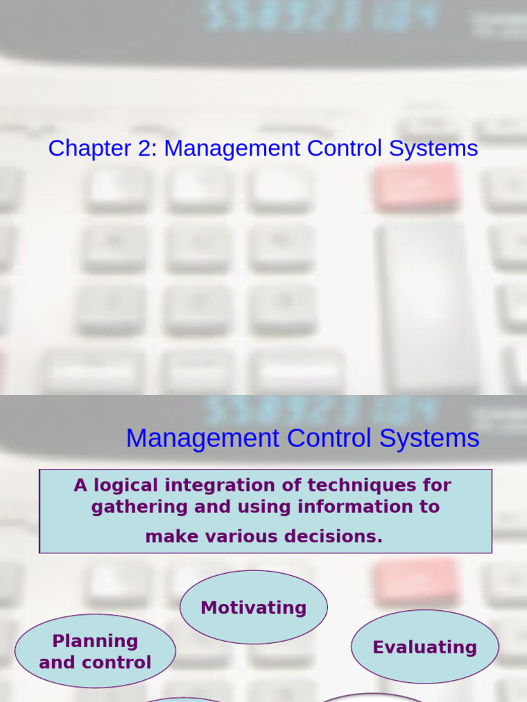 Chapter 2 & 3- Budgeting and Control | PDF | Corporate Governance ...