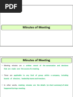 Robert's Rules Meeting Minutes Template | PDF