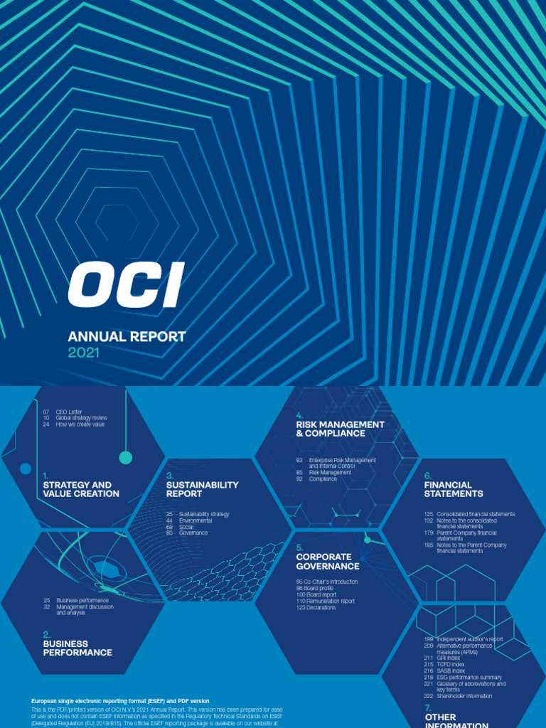 Oci 2021 | PDF | Financial Statement