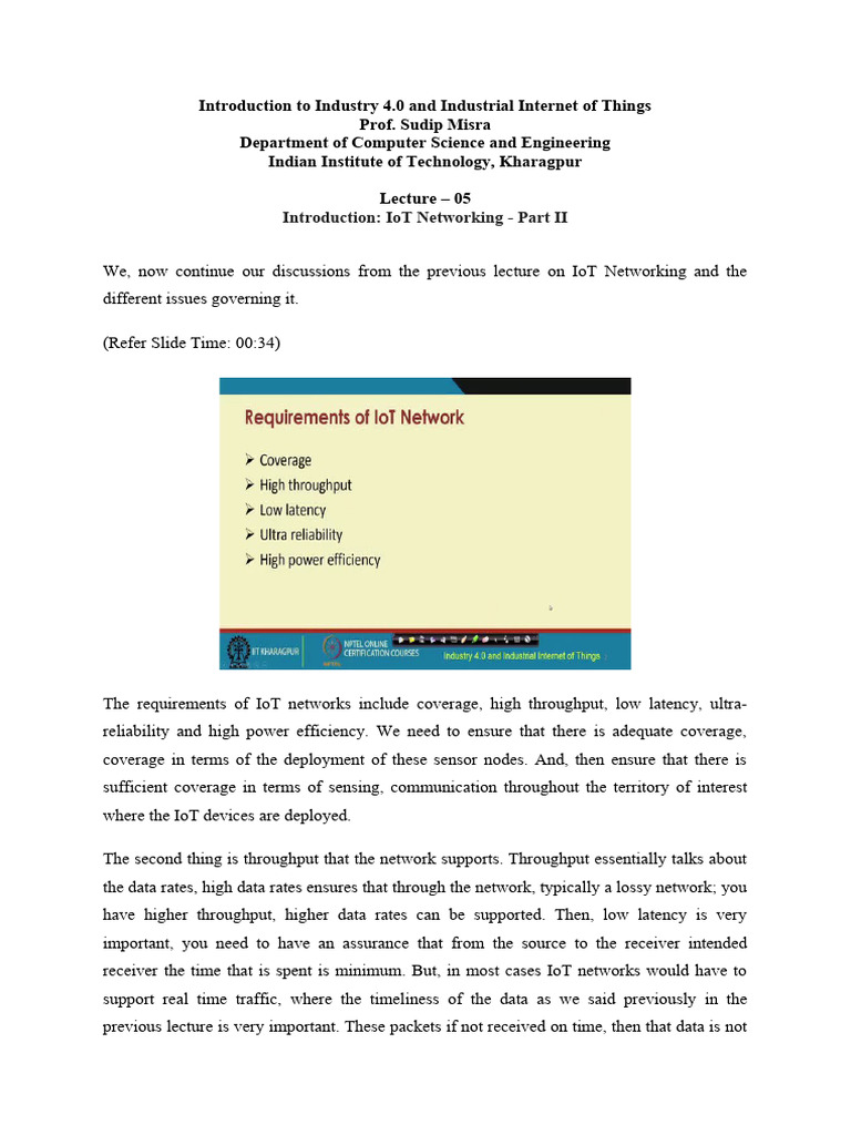 lec5 | PDF | Computing | Network Protocols