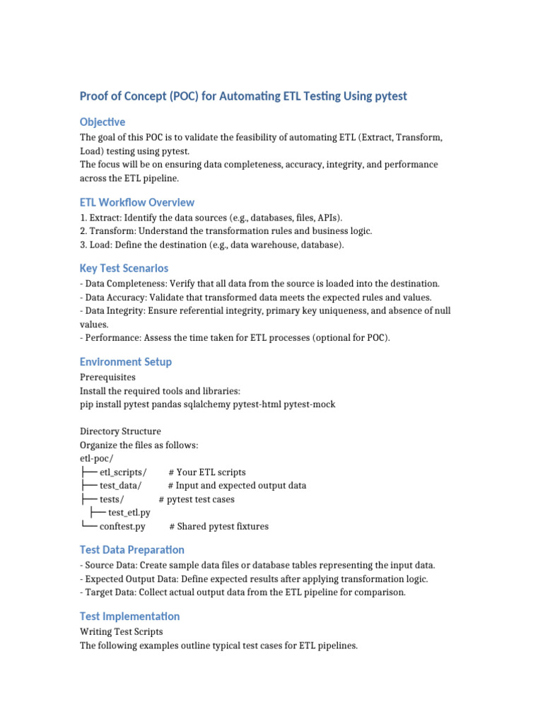 POC_Automating_ETL_Testing | PDF | Information Science | Information ...