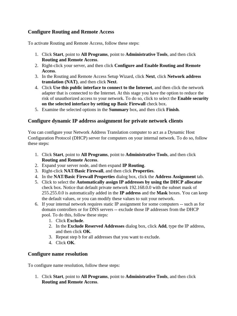 8.Configure NAT | PDF | Ip Address | Computer Network