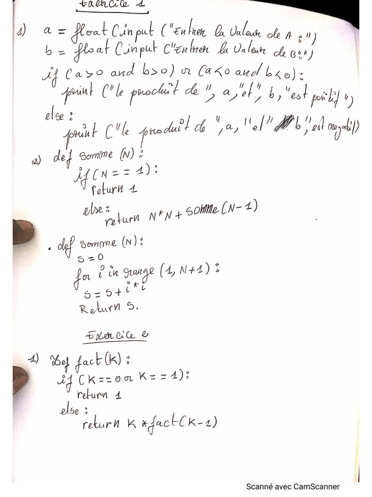 Correction TD Python-1 | PDF